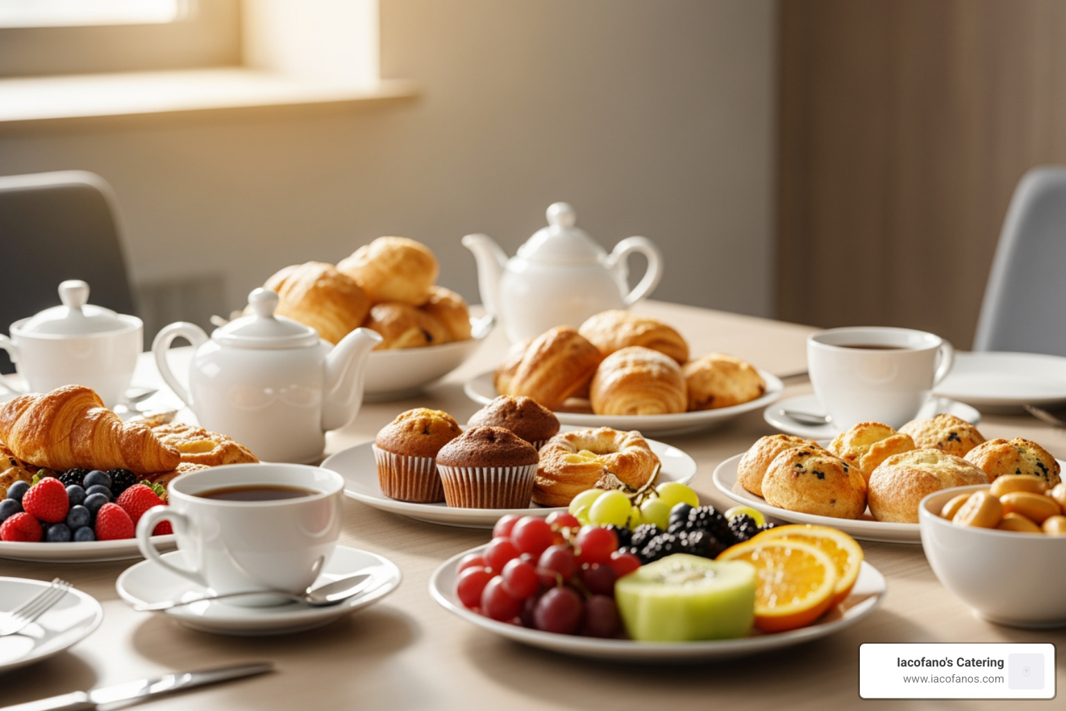 Brew-tiful Beginnings: Mastering Corporate Morning Tea - Iacofanos