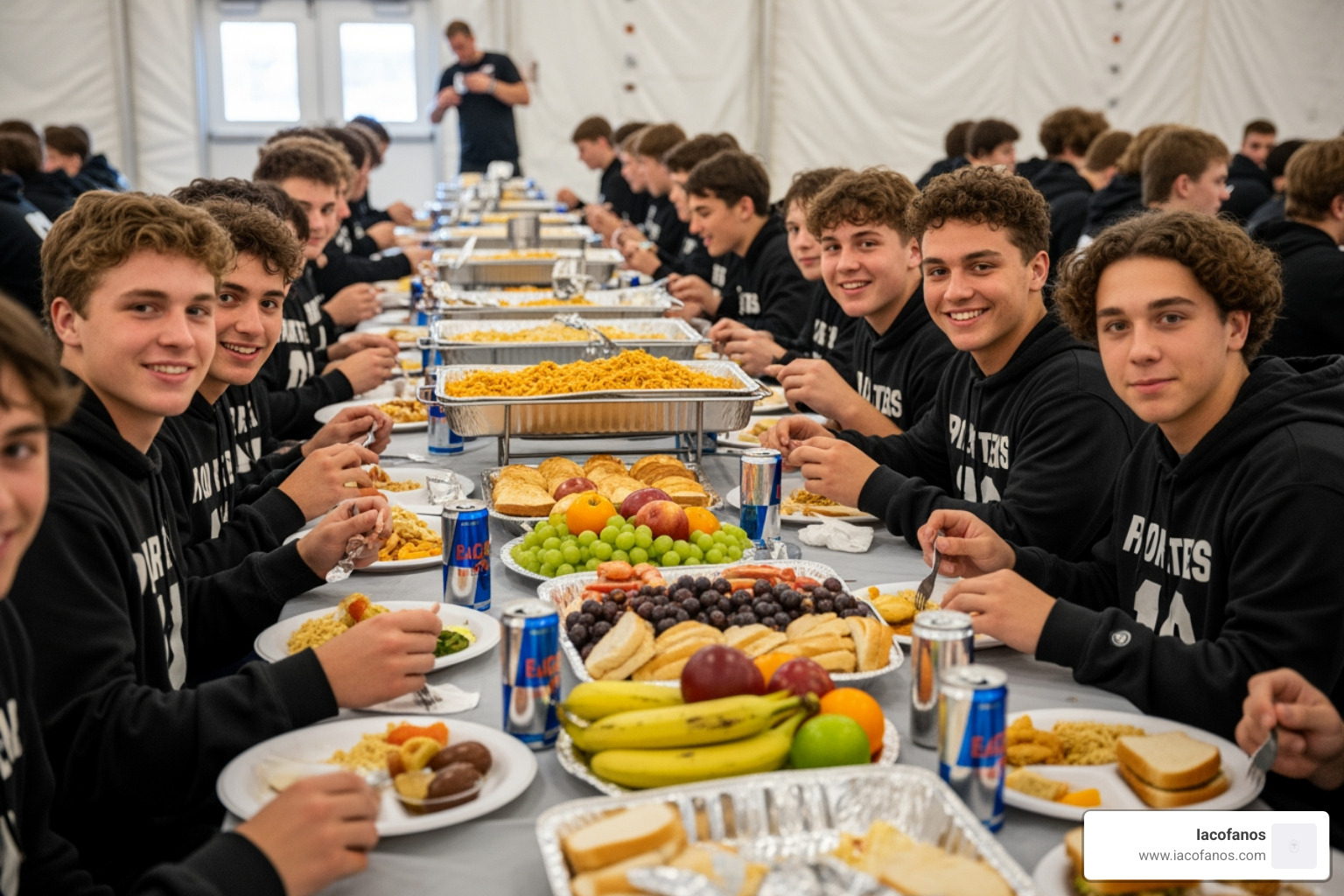 Winning Menus for High School and College Teams - Iacofanos